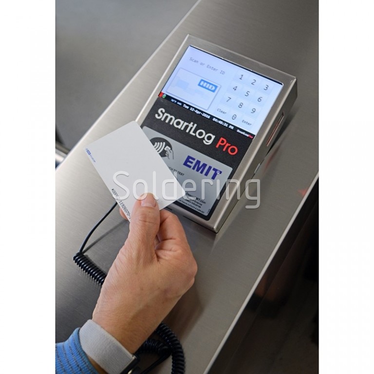 Tester ESD náramků a obuvi SmartLog Pro™, s turniketem, 50789 | Soldering